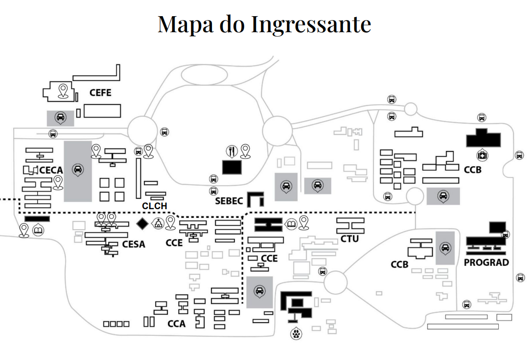 Ingressantes reconhecem Campus da UEL durante Semana de Recepção