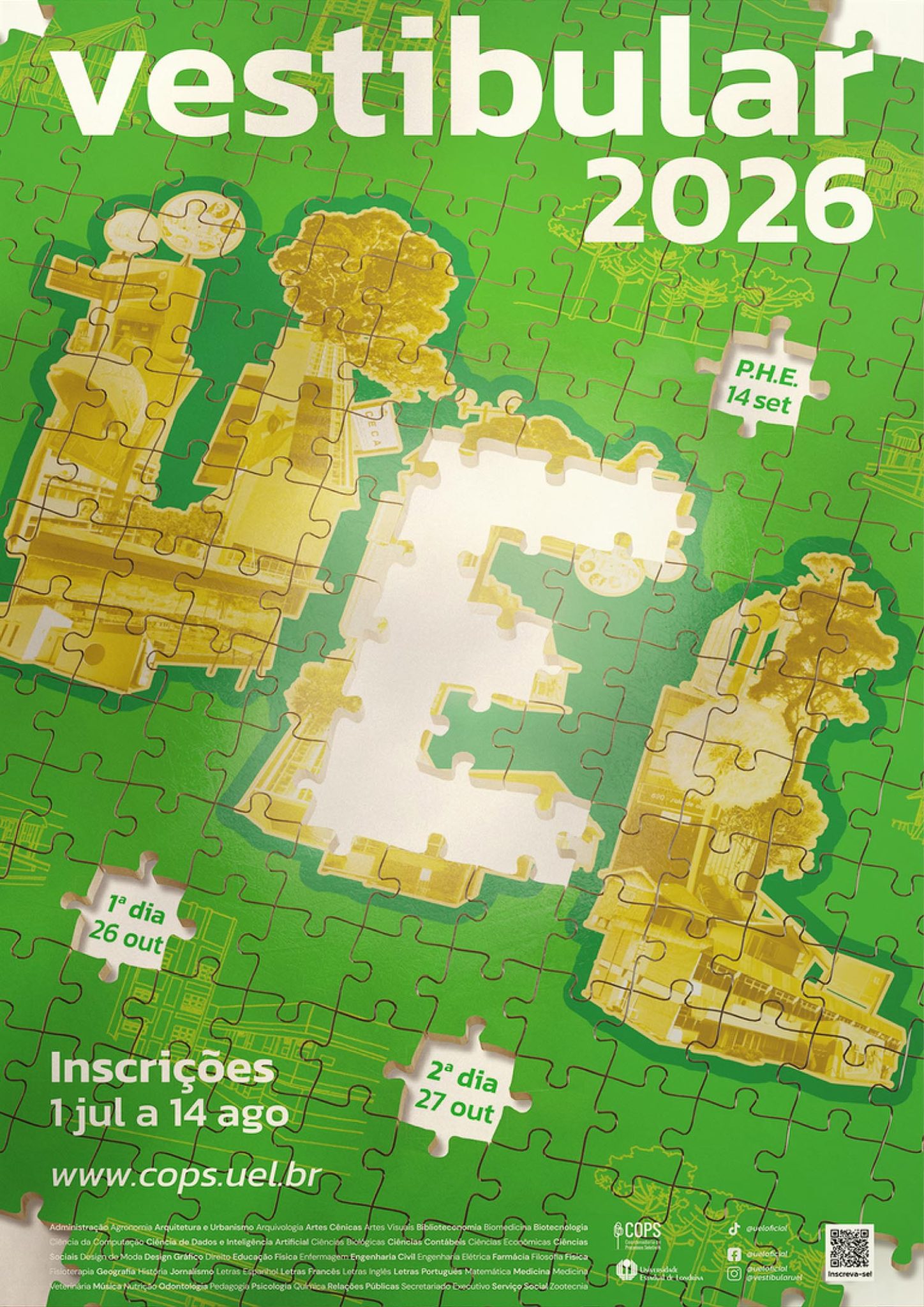 Identidade visual do Vestibular UEL 2026 foi anunciada nesta sexta - O ...